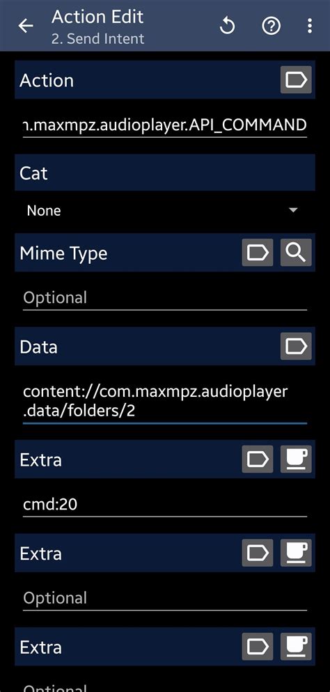 How To Play Specific Folder On Poweramp Using Tasker Send Intent Rpoweramp