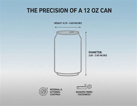 What Are The Exact 12 Oz Can Dimensions