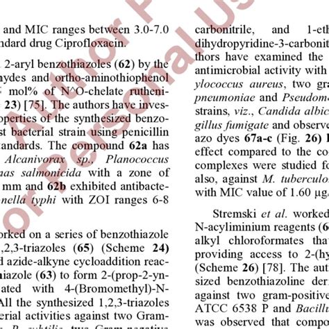 Structure Of Benzothiazole Linked Triazole Promising Antibacterial Download Scientific Diagram