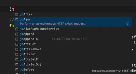 vscode jquery代码提示插件安装方法 ucbw csdn博客