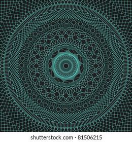 Abstract Circles Grid Pattern Vector Stock Vector Royalty Free Shutterstock