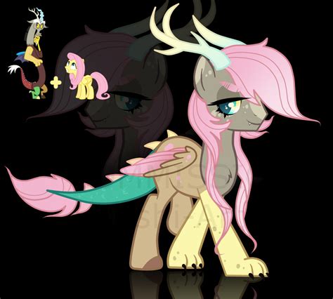 Mlp Fluttershy X Discord Discord X Fluttershy By Hannahtailz Fur