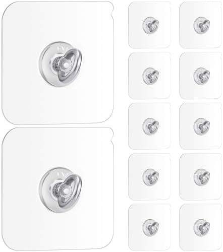 Adhesive Ceiling Hooks 4 Pack 30lbs Super Heavy Duty
