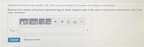 Solved Consider The Truss Shown In Figure Suppose That Chegg