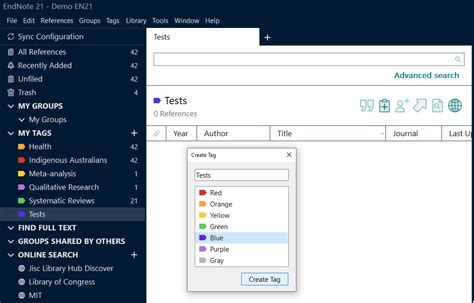 Managing Library Endnote 21 For Windows Libguides At University Of Newcastle Library