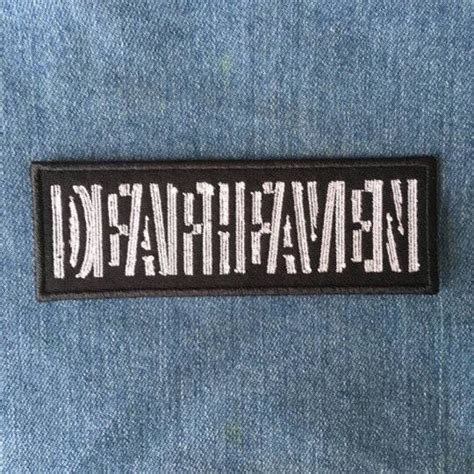 Deafheaven Embroidered Patch Alcest Ghost Bath Altar Of Plagues Wolves In The Throne Room
