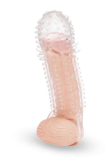 Size Up Texured Clear View Penis Extender With Ball Loop Cd Universe