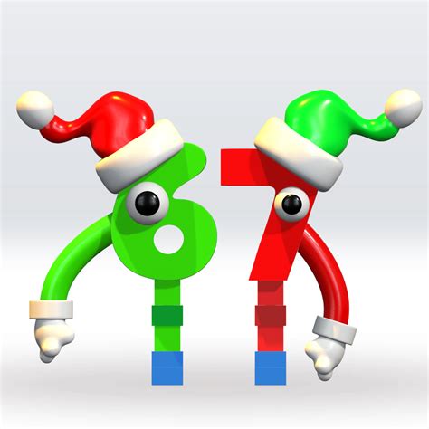🎄 67 Christmas Brainrots Steal A Brainrot 3d Model Stl Multiparts No