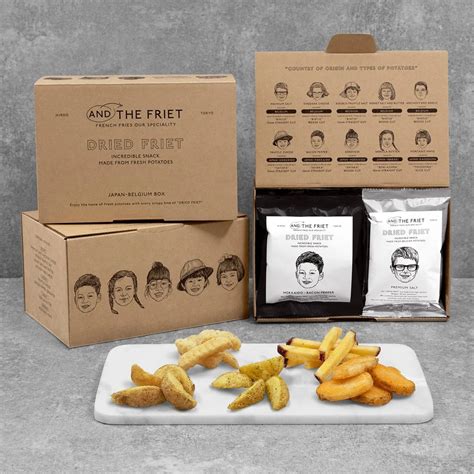 Get And The Friet Japan Belgium Box Potato Chip Assortment 10 Packs Delivered Weee Asian Market