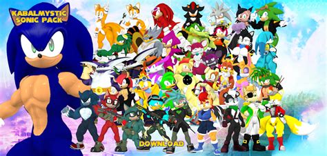 Kabalmystic Sonic Pack 10125 By Hiroshisan