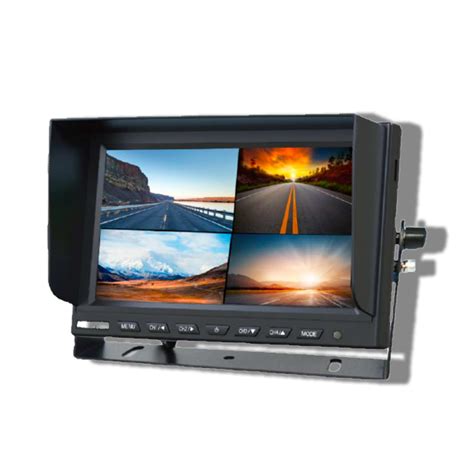 9 Quad View High Resolution Lcd Monitor Parksafe Automotive Ltd