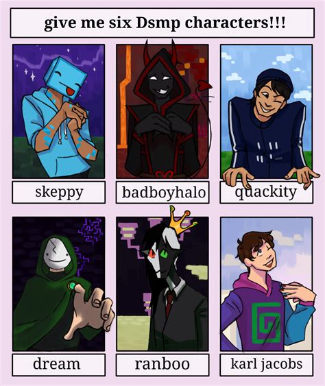 Archive — 6 Dsmp Characters