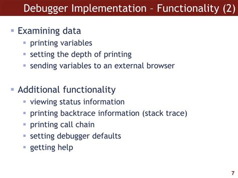 ppt a portable debugger for algorithmic modelica code powerpoint