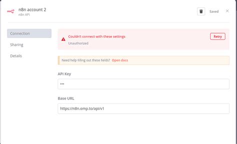 self host n8n “credentials” couldn t connect questions n8n community