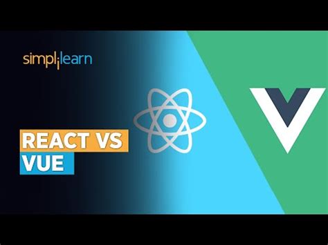 ReactJS Vs VueJS Simplilearn