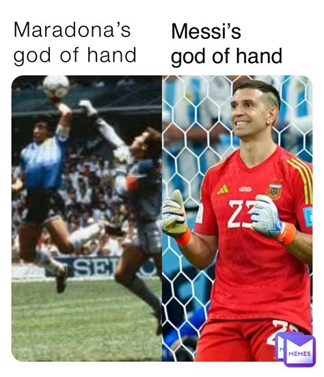 Messi Maradona Goal Hand Of God At Lynda Bowman Blog