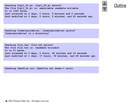 Ppt File And Directory Manipulation With Perl Checking And Handling File Operations