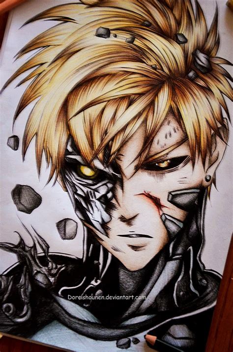 Onepunch Man Genos By Doreishounen On Deviantart