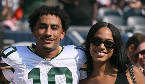Packers Quarterback Jordan Love Is Engaged To Girlfriend Ronika Stone