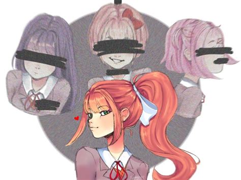 Пин от пользователя Kisb на доске Doki Doki Literature Club Фандом