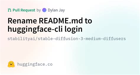 Stabilityai Stable Diffusion 3 Medium Diffusers Rename README Md To
