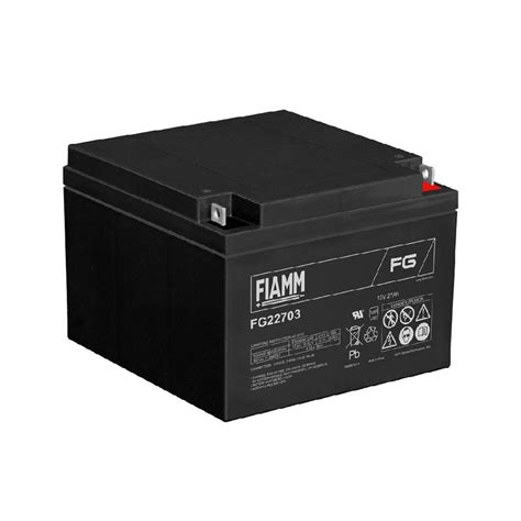 Fiamm Fg22703 12v 27ah Agm Vrla Μπαταρία Αξιόπιστη Εφεδρική Ενέργεια Αγορά Online
