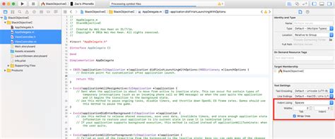 Xcode Indentation Settings For Swift Vs Objective C Stack Overflow
