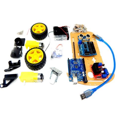 Стартовый набор Arduino конструктор двухколёсный 🚗 Car Kit 2 Wd