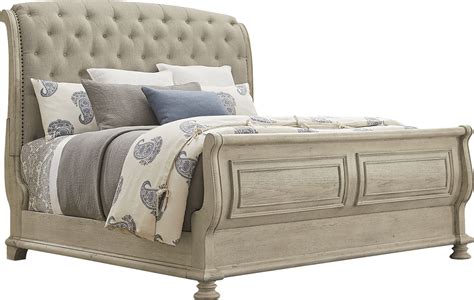 Armitage 5 Pc Off White Light Woodwhite King Bedroom Set With Dresser