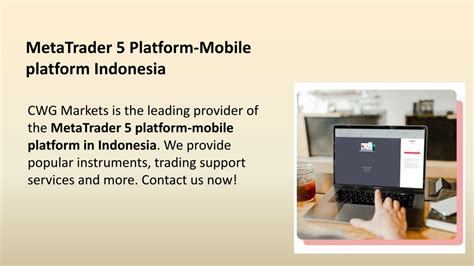 ppt metatrader 5 platform mobile platform indonesia powerpoint