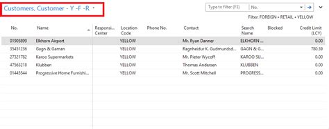 apply custom filters and save those filters as a view in microsoft