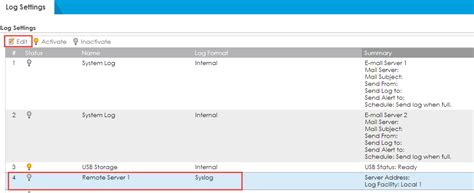 Setting Up A Syslog Server Entry On A USG Zyxel Support Campus EMEA