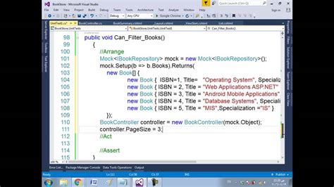 68 asp net mvc course bookstore real application unit test updating