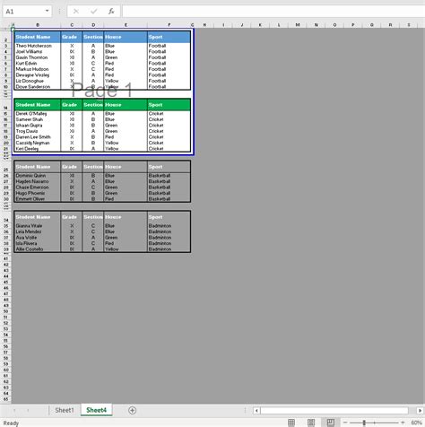 How To Set Print Area In Excel Modify Clear Print Area