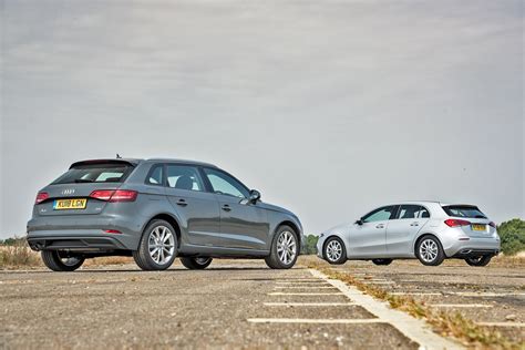 Mercedes Benz A Class Vs Audi A3 Sportback Parkers