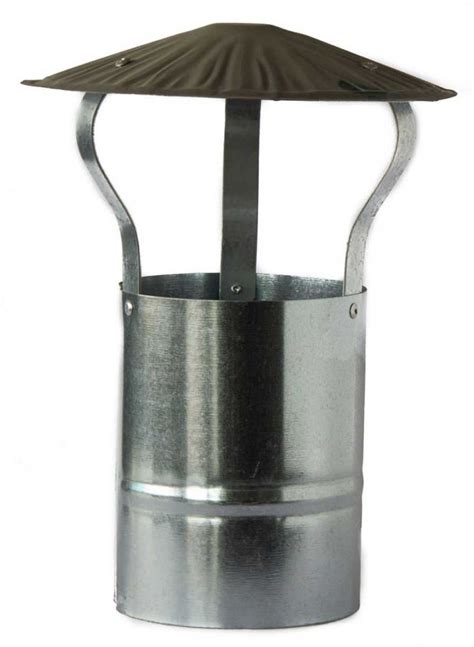 Шапка за комин поцинкована Ф130 Шапки за комин Полихрон ЕООД