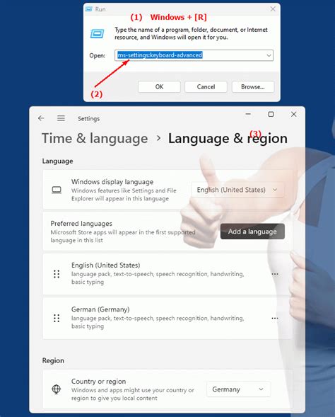 Advanced Keyboard Settings In Windows