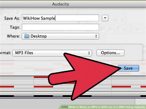 How To Make An MP Or WAV Out Of A MIDI Using Audacity Steps