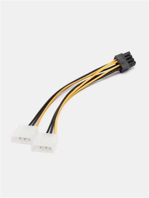 Кабель питания видеокарты Molex Pcie 8pin заказать по выгодной цене Wikingoo