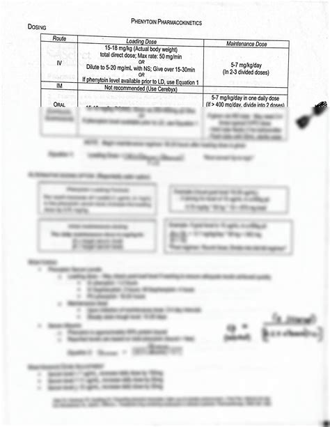 Solution Phenytoin Dosing And Kinetics Studypool