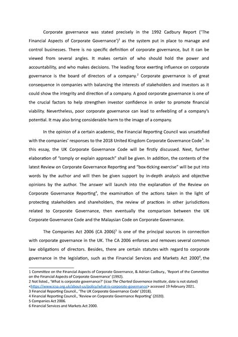 Company Law Assignment Studocu