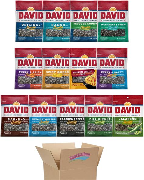 David Seeds Roasted And Salted Sweet And Spicy Jumbo