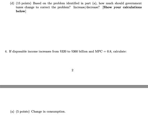 Solved 1 C YS APC C Y APS S Y MPC Change In C Change In Chegg Com