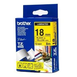 Brother P Touch 18mm TZ Tapes