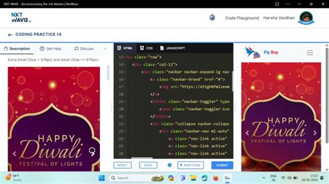 Harsha Vardhan Vanga On Linkedin Nxtwave Codingchallenge Webdevelopment Ccbp Responsivedesign
