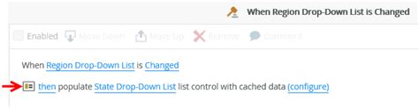 Drop Down List Control