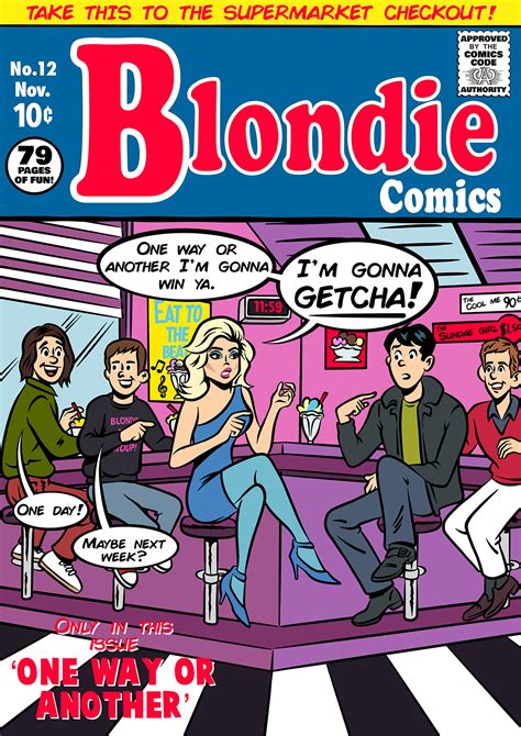 Blondie Archie Cover Limited Edition Signed Prints — Stuff By Mark