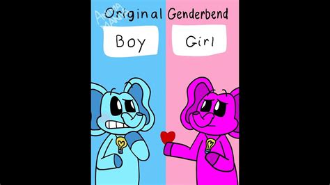 Smiling Critters Genderbend Characters Youtube