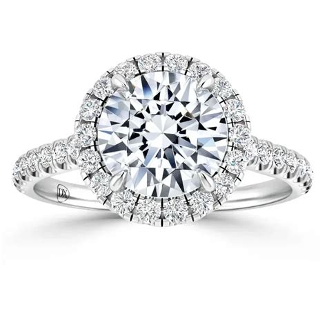 1 Carat Round Cut Lab Grown Diamond Solitaire Engagement Ring In 10k