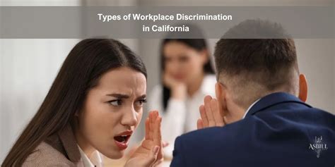 Types Of Workplace Discrimination In California With Examples 2025